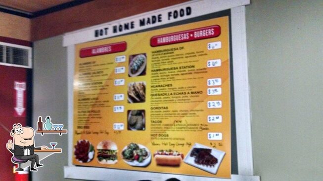 Menu at Burrito Station Maxwell St restaurant, Lake Station