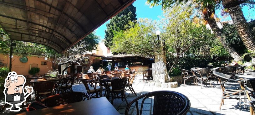 Menu at Socratous Garden, Rhodes