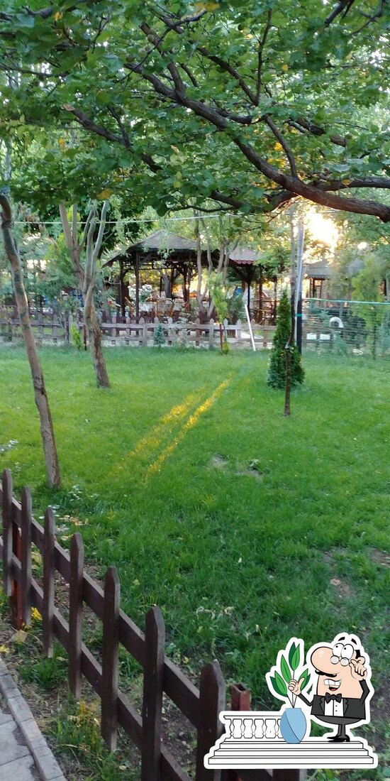 Menu at Mimoza Kafe Park, Turkey