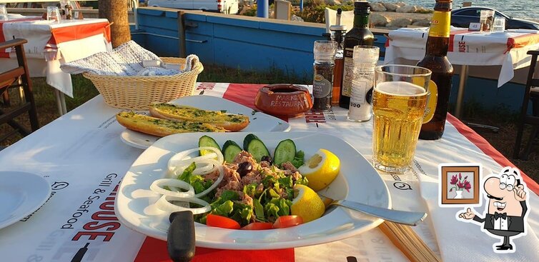 Menu at Markos Fish Tavern, Ayia Napa