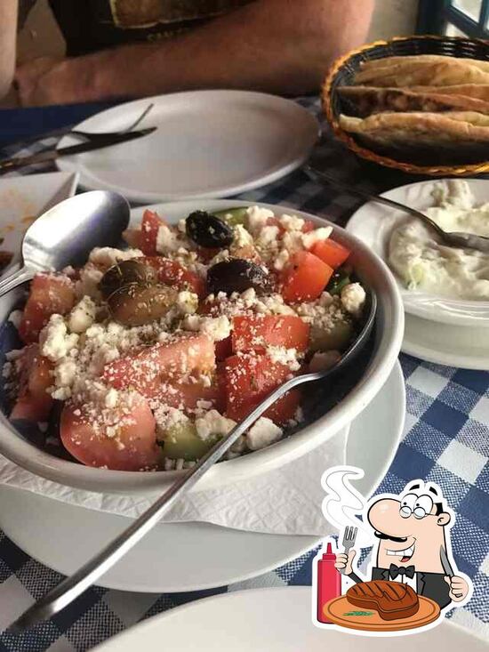 Menu at Mythos Greek Taverna restaurant, Edmonton