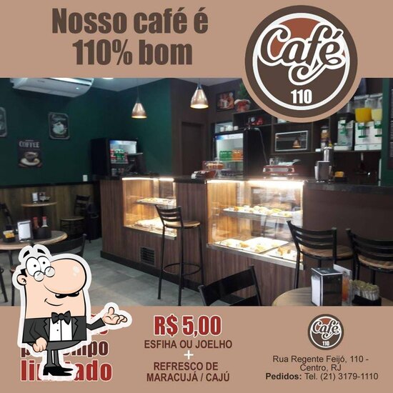 Café 110, Rio de Janeiro - Menu do restaurante, preços e opiniões