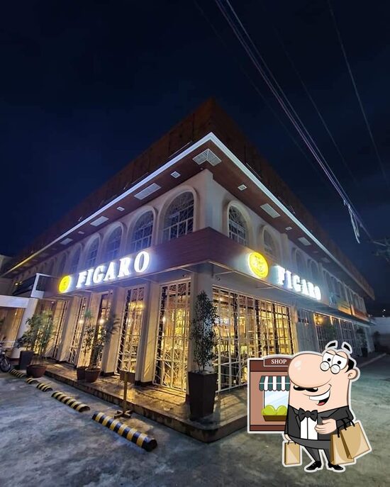 Menu at Figaro cafe, Legazpi City