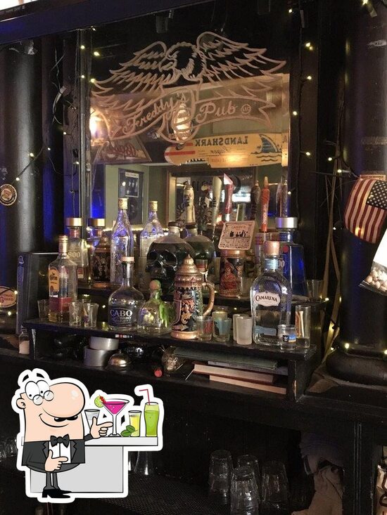 Menu at Freddy's pub & bar, Tamaqua