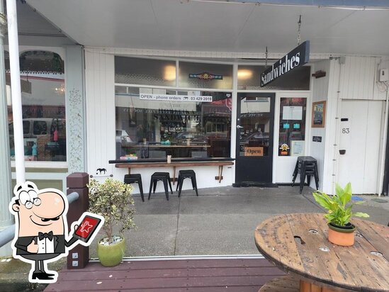 Menu at The Hokitika Sandwich Company - West Coast cafe, Hokitika