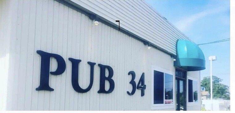 Menu at PUB 34, West Haven