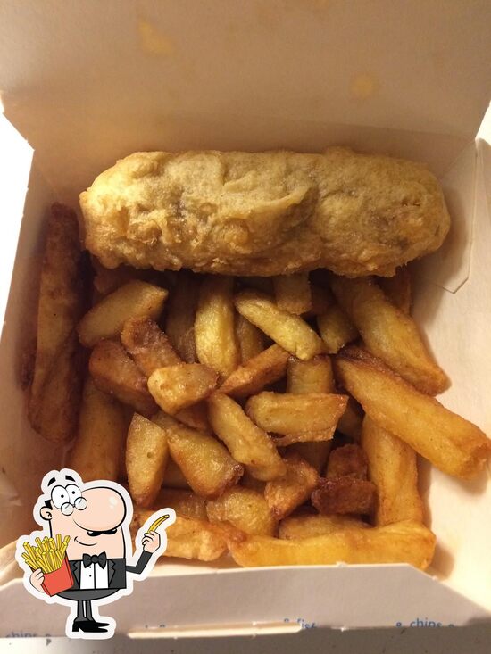 Menu at Chip & Fin fast food, South Molton