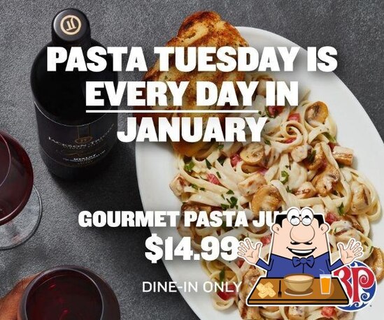 Menu at Boston Pizza pizzeria, Parry Sound