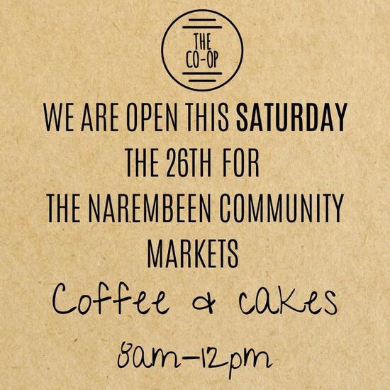 Menu at Narembeen Co-Op Cafe, Narembeen