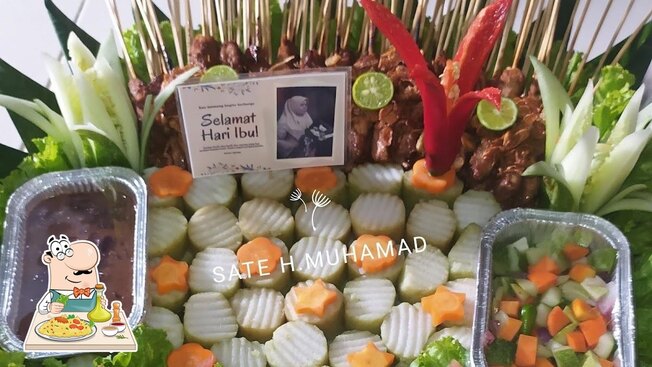 Menu at Sate, Sop, Gado-gado H.Muhamad (Madura) restaurant, West Jakarta
