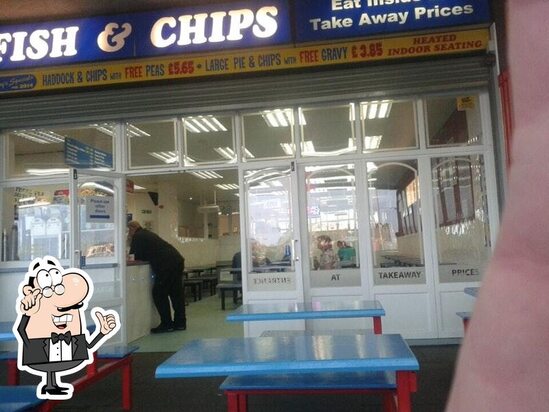 Menu at Harry Ramsbottom fast food, Skegness