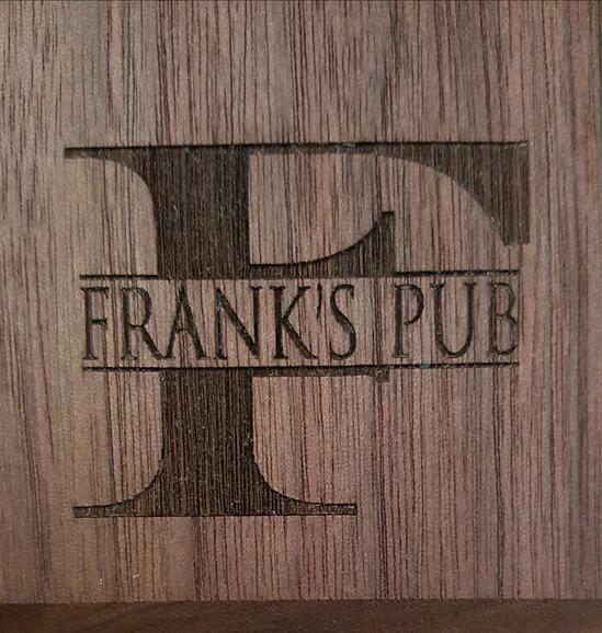 Menu at Frank's Pub, Atlantic