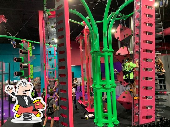 Menu at Flying Squirrel Trampoline Park restaurant, Everett