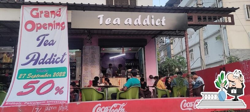 Menu at Tea addict, Bidholi