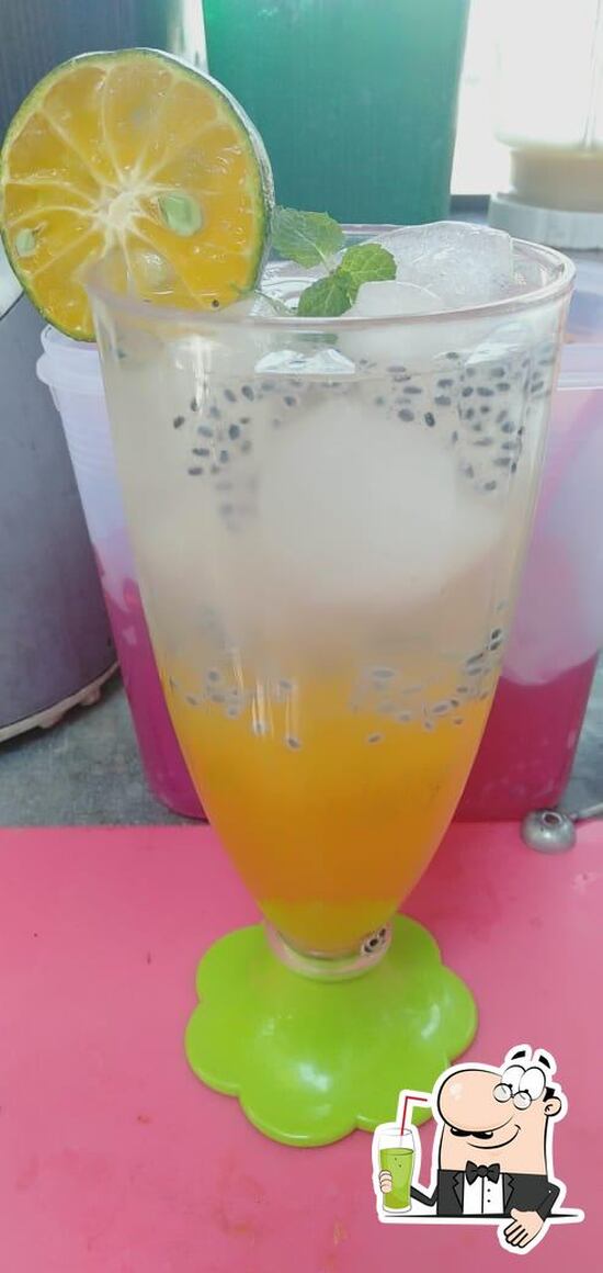 Menu at ANEKA ES cafe, Genteng Wetan