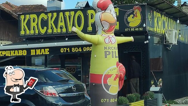 Menu au Crispy Chicken restaurant, Bitola