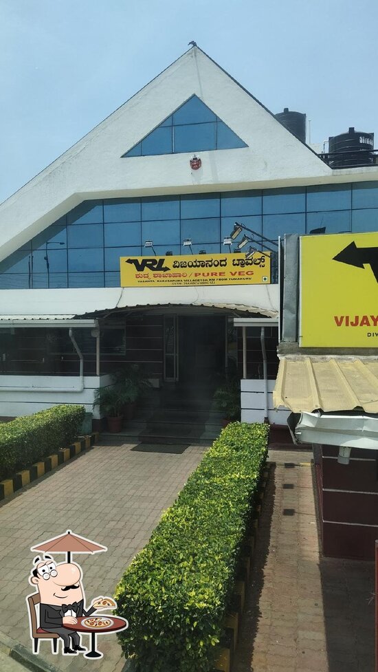 VRL canteen bus stop Tumkur (Vasanthanarasapura), Vasanthanarasapura ...