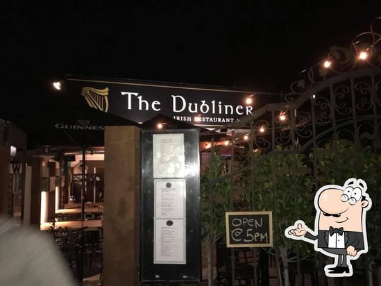Menu at The Dubliner in Mornington pub & bar, Mornington