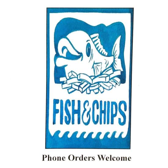 Menu at Blue Seas Fish And Chips restaurant, Redan
