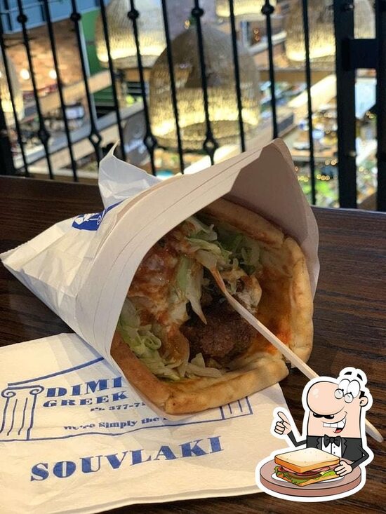 Menu at Dimitris Greek Food Riverside restaurant, Christchurch, 96 ...