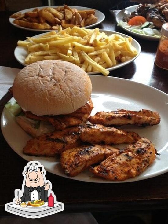 Menu at Murgano's fast food, St Albans
