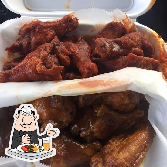 Menu at Wing Snack Express fast food, New Orleans