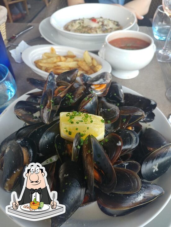Menu at Le Koudou restaurant, Nice