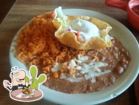 Menu at Monterrey Mexican Restaurant, Cherokee
