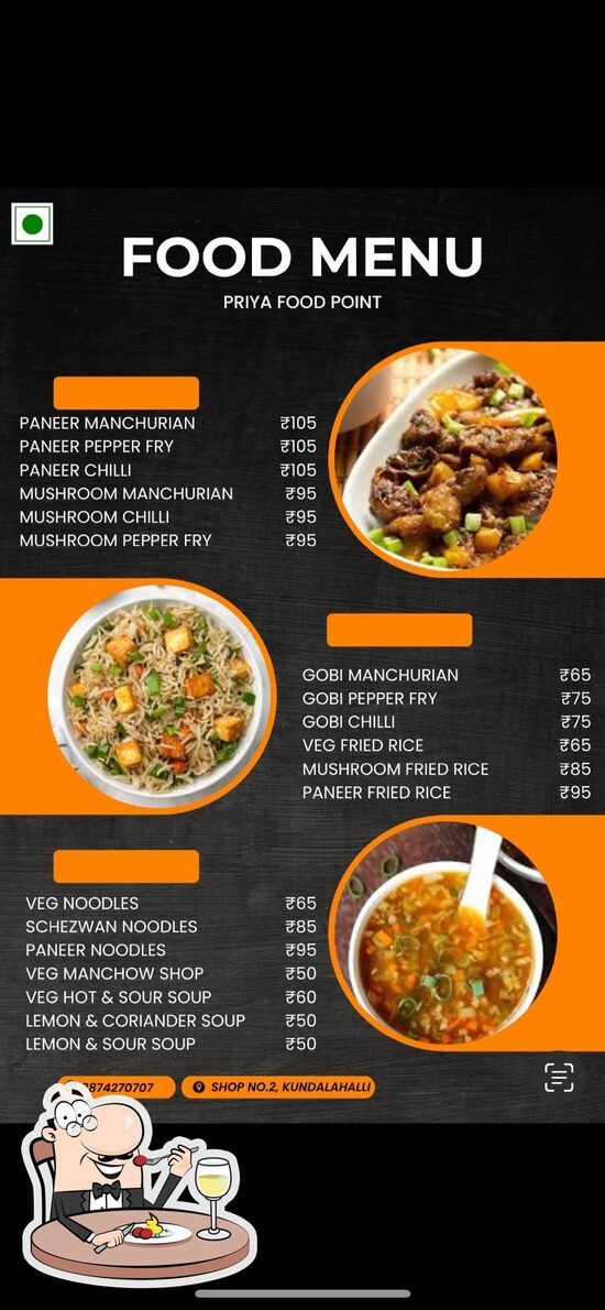 PRIYA FOOD POINT, Bengaluru - Restaurant menu, prices and reviews