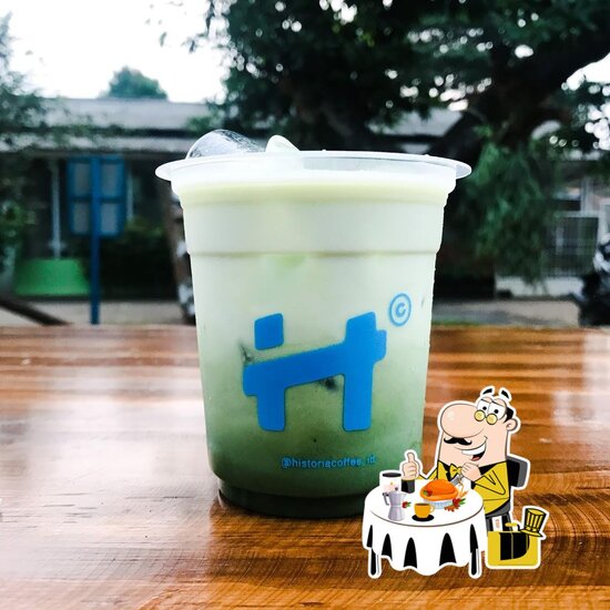 Menu at Historia Coffee, South Tangerang