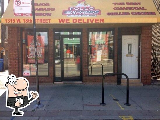Menu at Pollo Express restaurant, Chicago