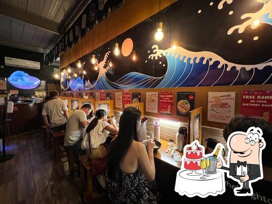 Menu at Ramen Wave Restaurant, Marikina