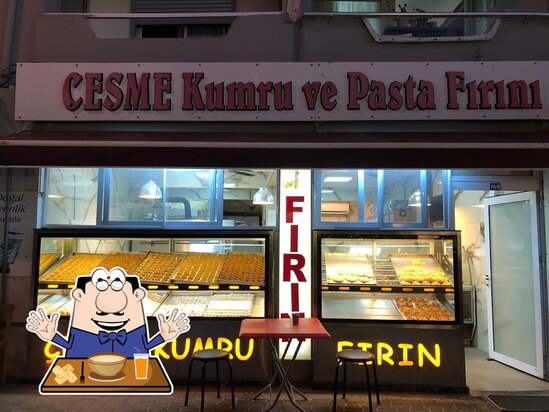 Menu at Çeşme Pastanesi, Çeşme