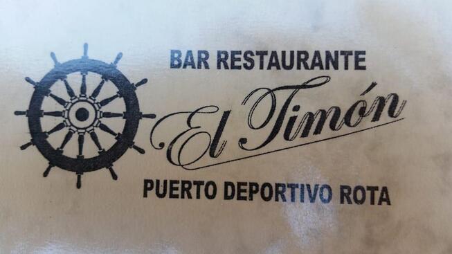 Carta de Restaurante El Timon, Rota, Av. San Juan de Puerto Rico