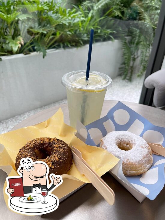 Menu at DROP BY DOUGH POP-UP at Reference Sathorn-Wongwianyai cafe, Bangkok