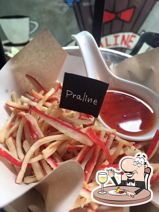 Menu at Praline Café cafe, Tha It