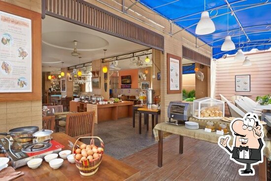 Menu at 18 Coins Cafe & Hostel, Pattaya City