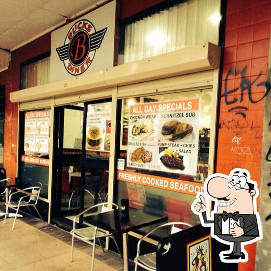 Menu at Bucks Diner fast food, Rooty Hill