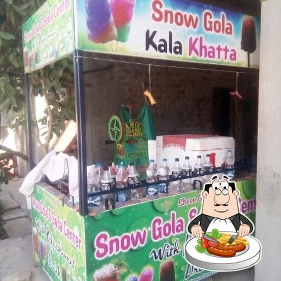 Menu at Shre Ganesh Snow Gola & Soda center with Refreshment Drink, Dewas