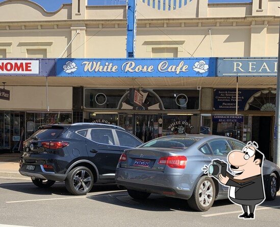 Menu at White Rose Cafe, Temora