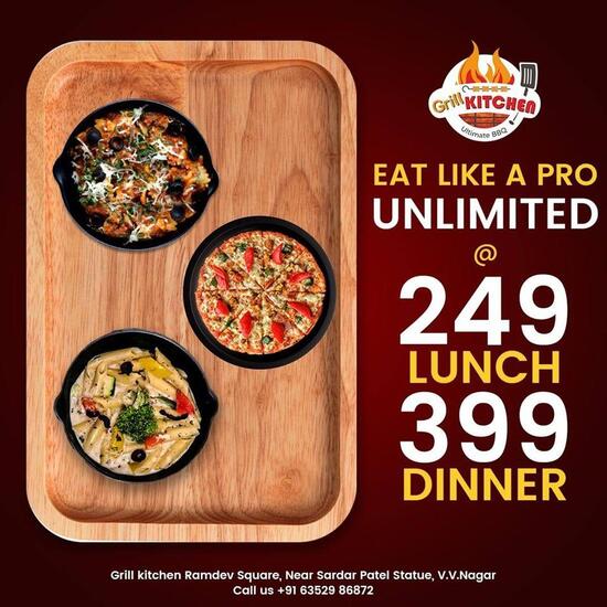 Menu at Grill Kitchen Ultimate BBQ V.V.NAGAR, Anand