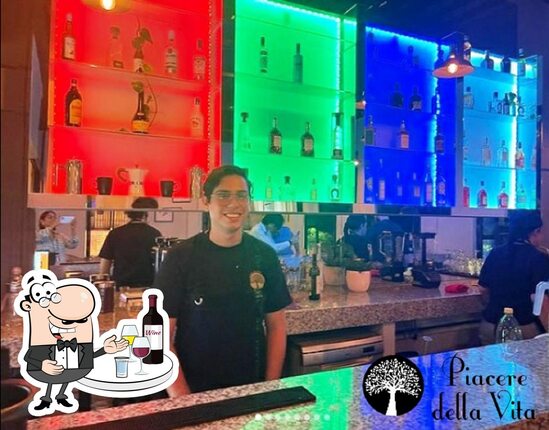 Carta de Restaurante Italiano, Café & Bar - Piacere Della Vita, Colima