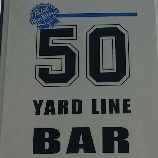 Menu at 50 Yard Line Bar and Grill, Wheeler