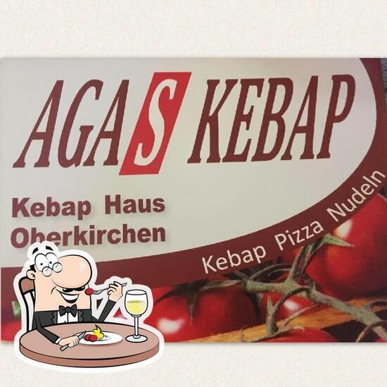 Menu at Aga's Kebab, Freisen