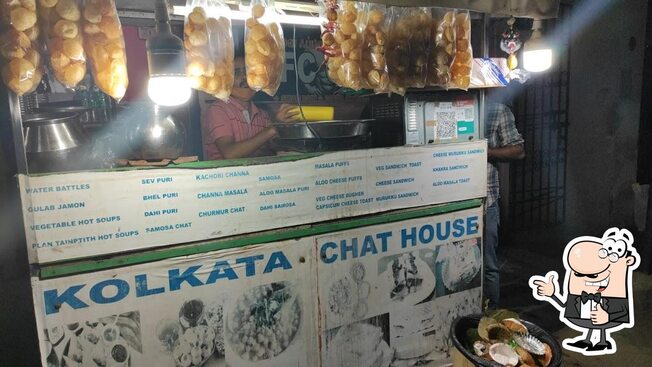 Menu at Kolkata chat house, Chennai, 43