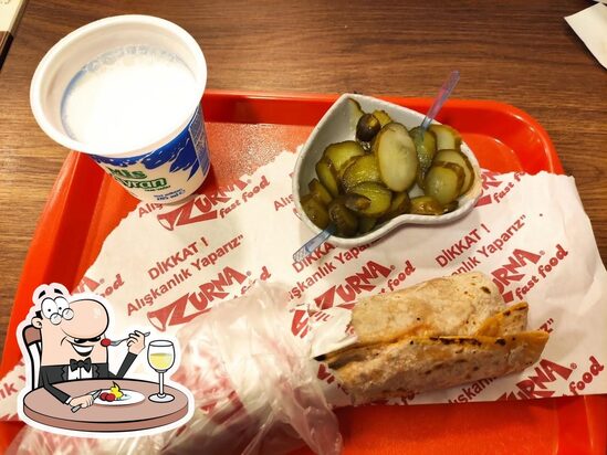 Menu at Zurna fastfood saray cad, Antakya