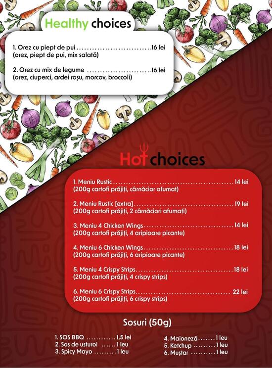 Speisekarte von Healthy Hub, Dej