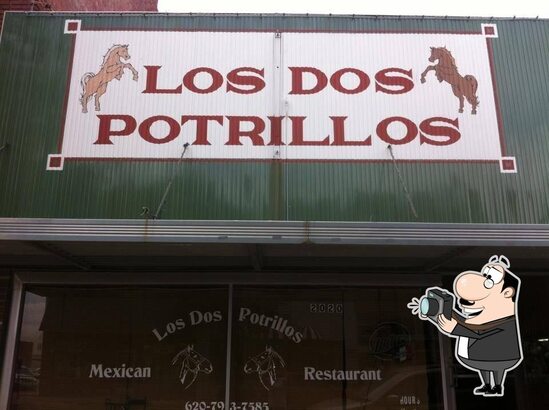 Menu at Los Dos Potrillos restaurant, Great Bend