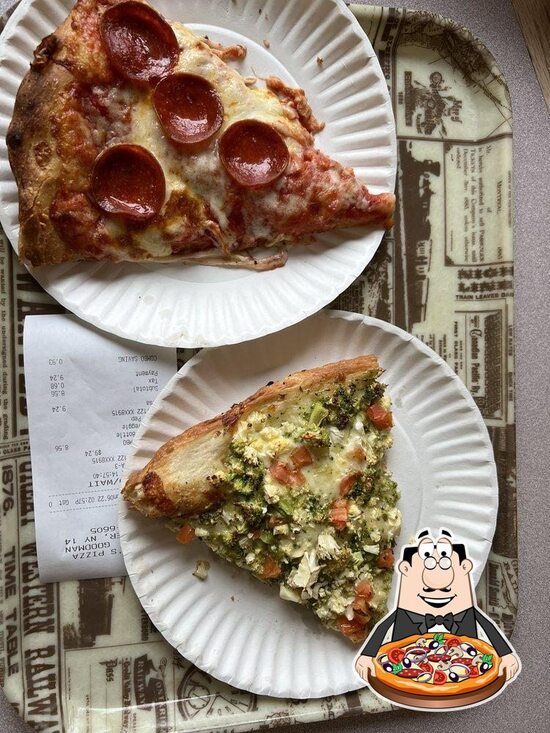 Menu at Pudgie's Pizzeria, Rochester, N Goodman St