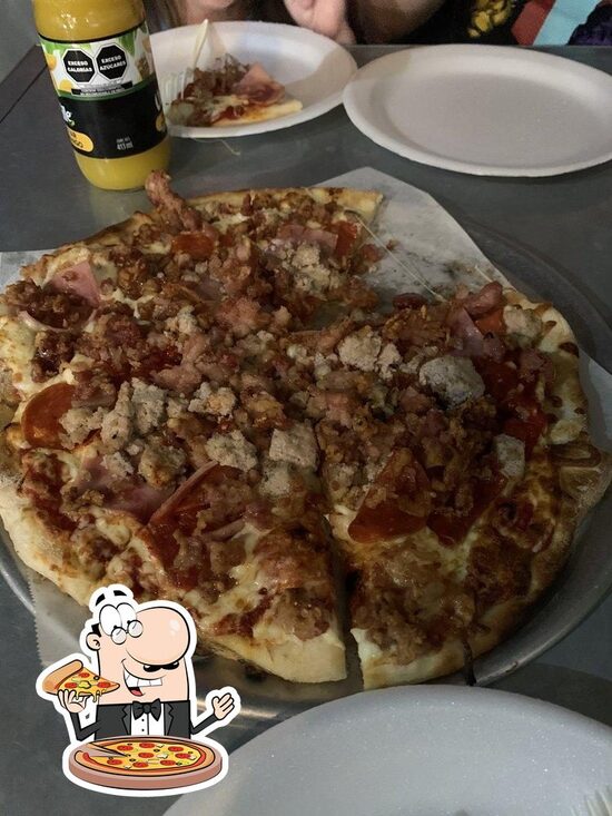 Carta de pizzería 450°Grados, Pizza A La Leña., Heroica Nogales